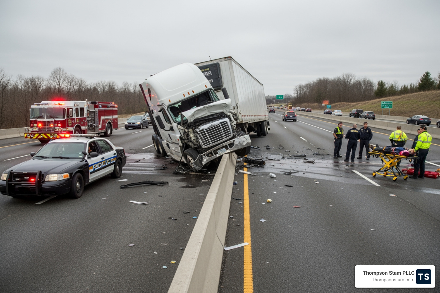 Semi Truck Injury Attorney: 1st Expert Help